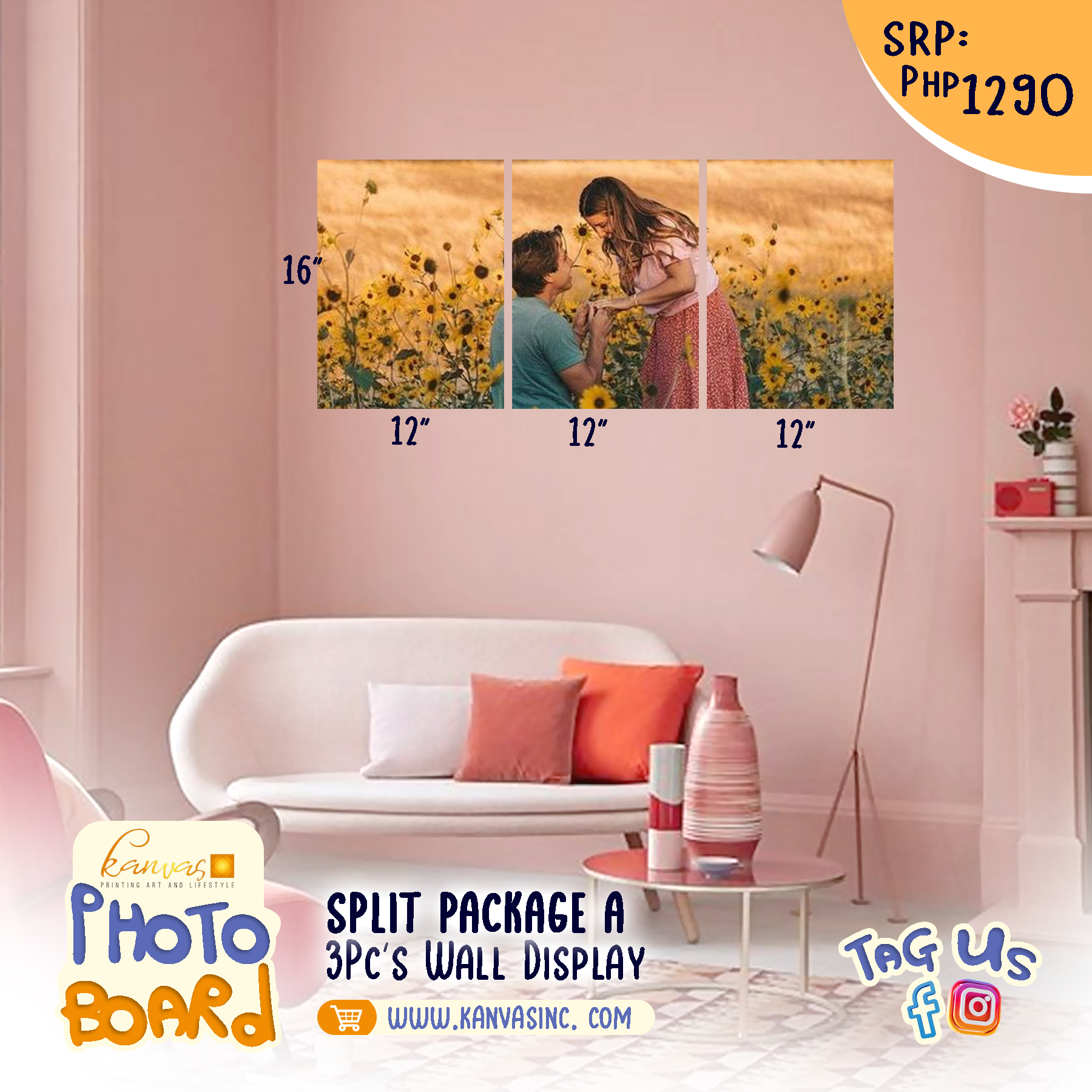 Photo Board Split Package A - Kanvas Inc.